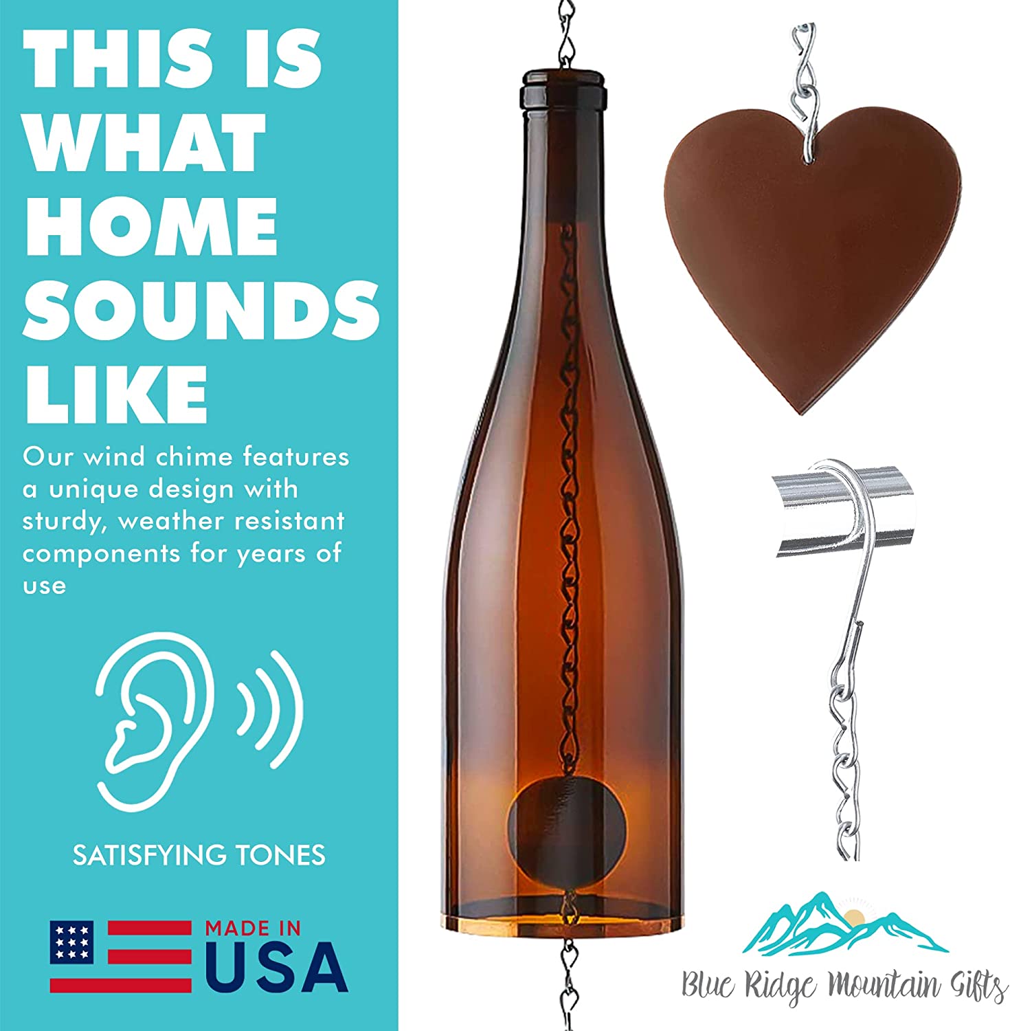 Wind Chime | 750ml Wine Bottle